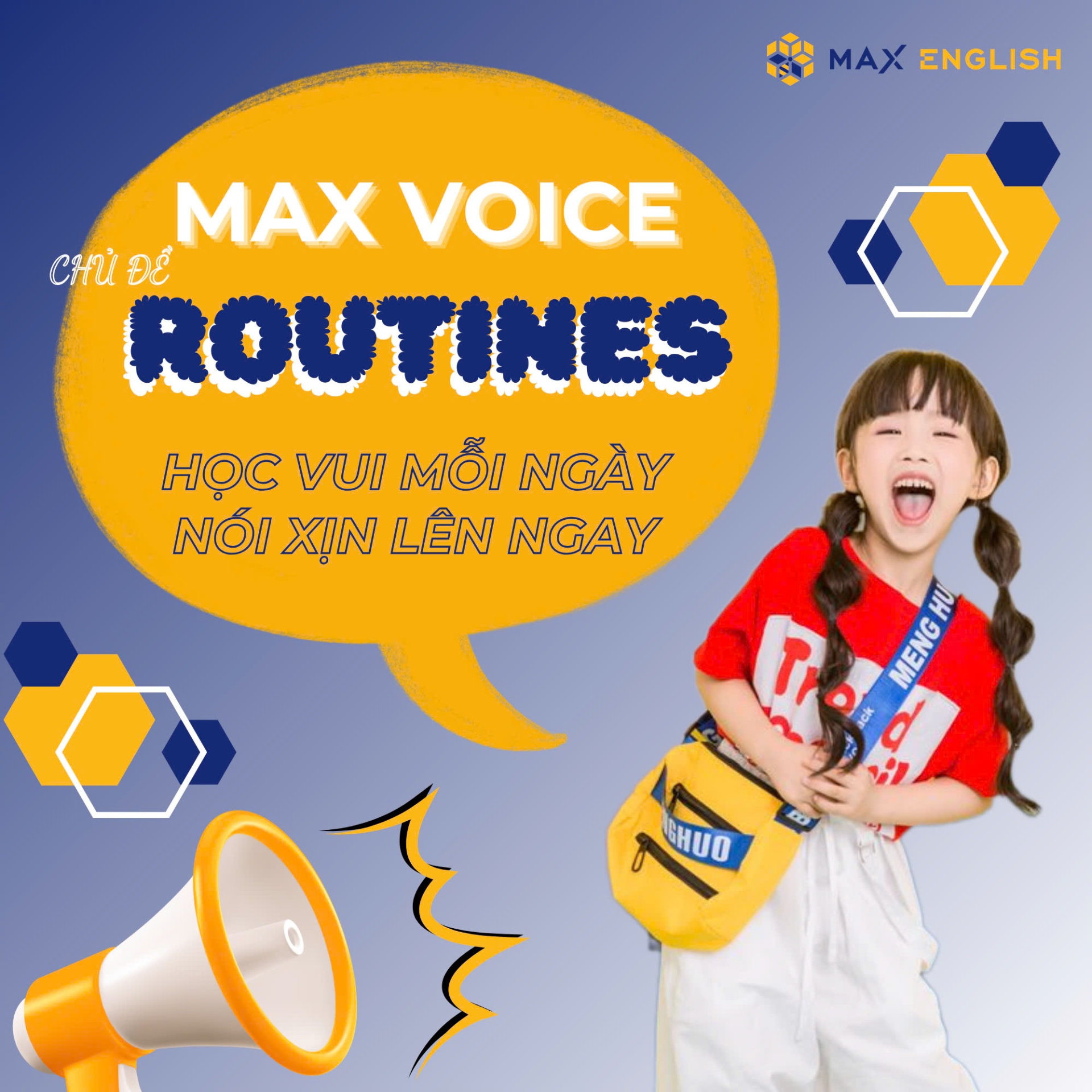 Dự Án Max Voice Tháng 11 – Chủ Đề "Routines”